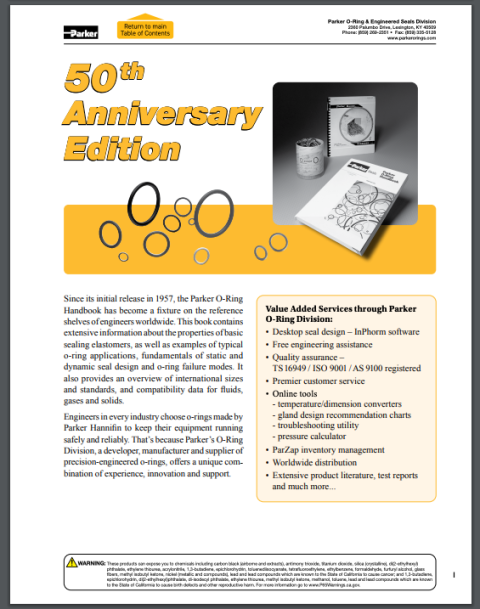 Parker O-Rings & Seal Distributor | Gasket & Seal Fabricators